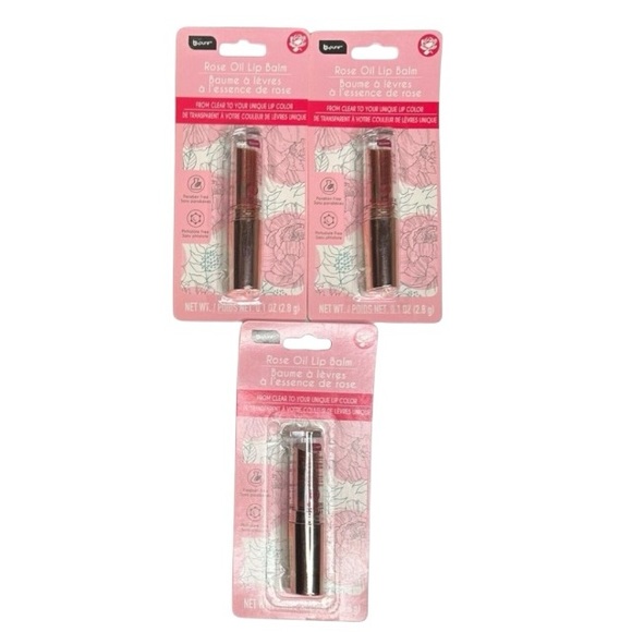 b Pure | Makeup | B Pure Tinted Rose Oil Lip Balm Clear To Color Ph ...